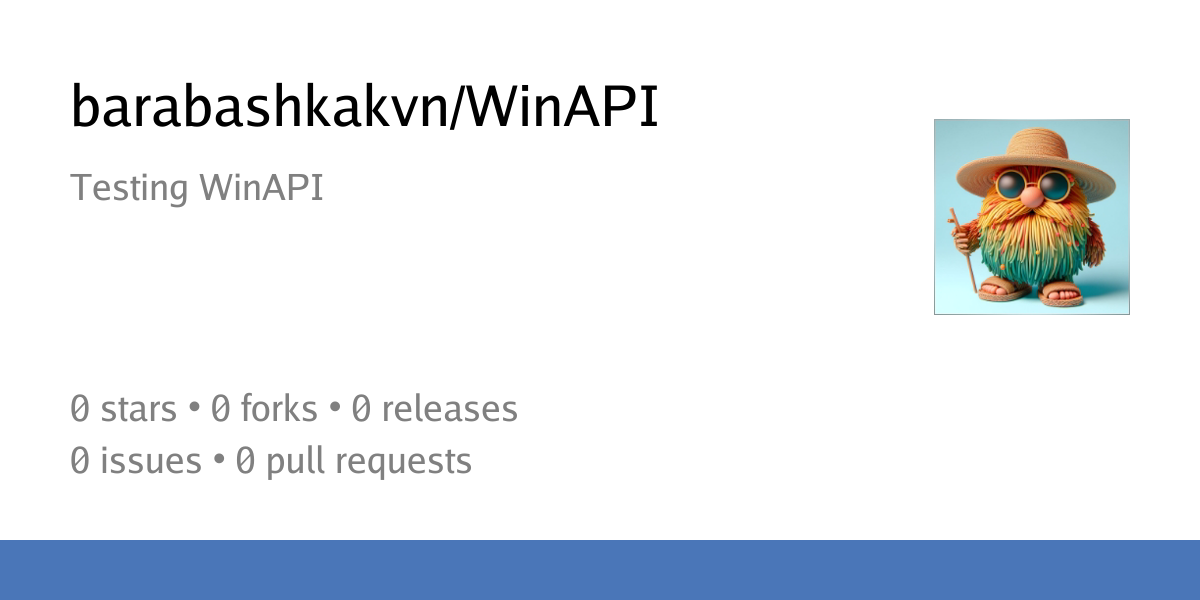 WinAPI / README.md at main - Vladimir Karputov - MQL5 Algo Forge